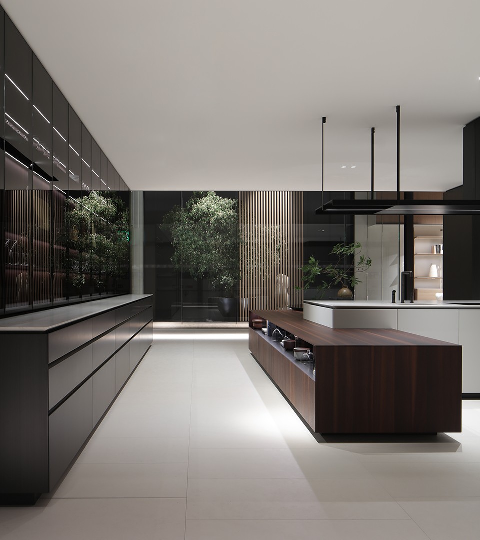 Poliform Kitchen : mobilier cuisine haut de gamme made in Italy - Agence Helven